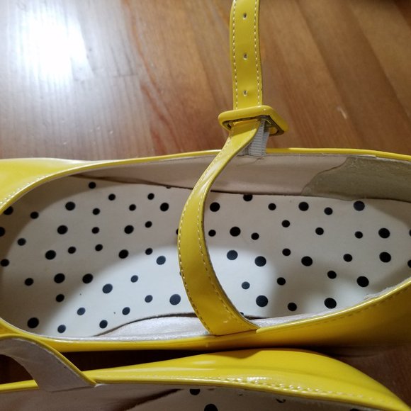 Shoes | Wonderful Lowheeled Shoes Semiplatform Of Bright Yellow Color ...